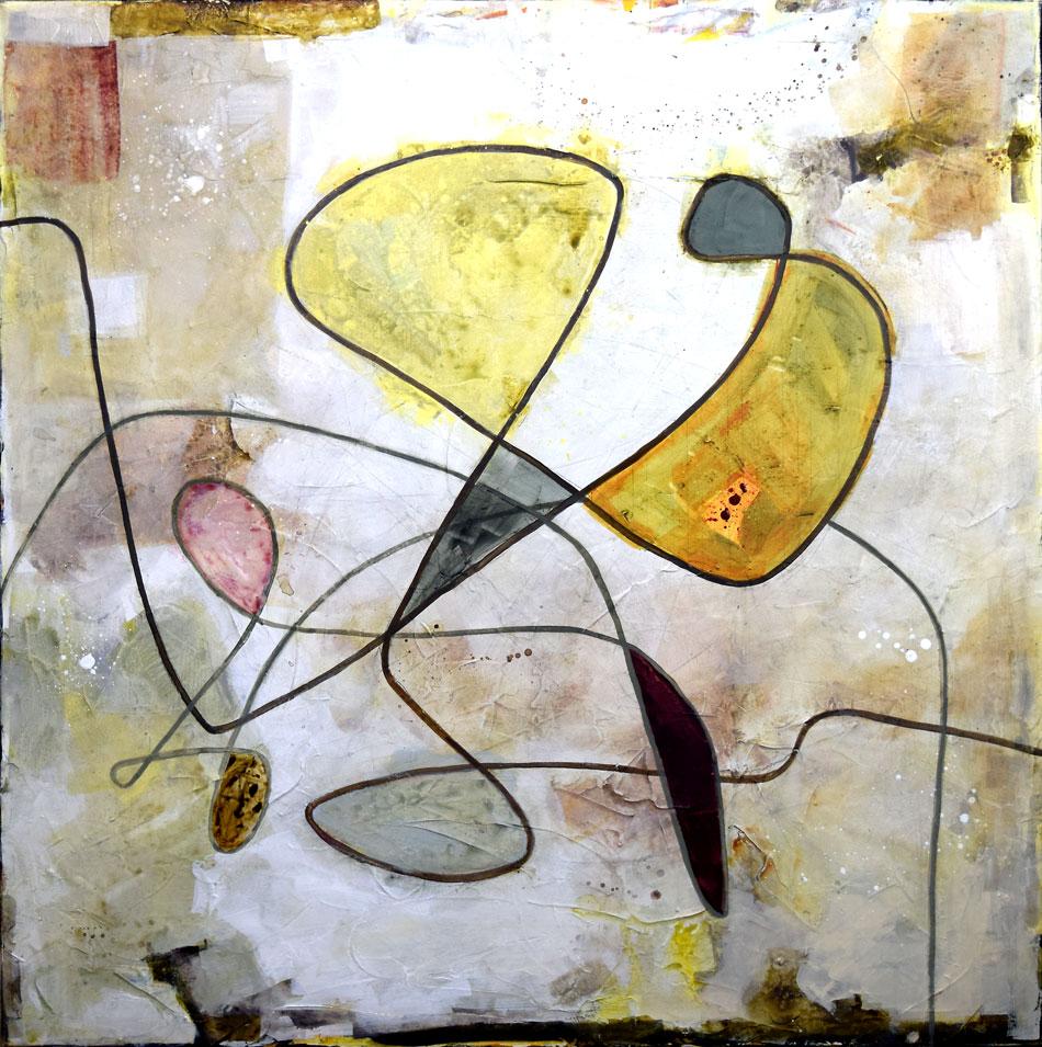 "Dirty Wire" - Wired Series - Kathy Womack Gallery