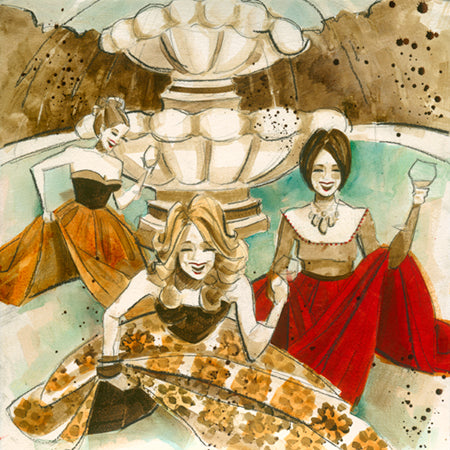 Women and Wine® The Fountain-Reserve Edition - Kathy Womack Gallery